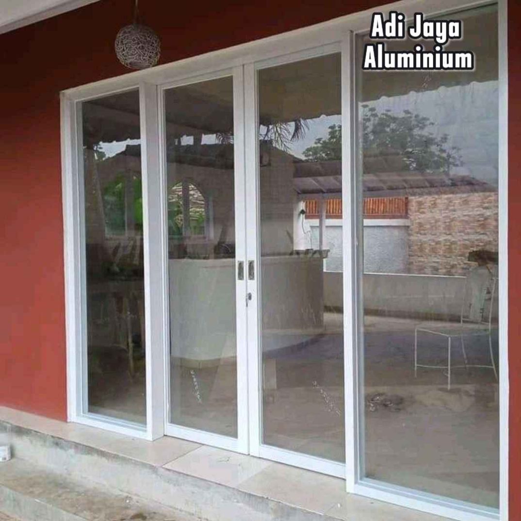 Pintu Kaca Toko Minimalis Custom Sesuai Permintaan Pelanggan - Adi Jaya ...