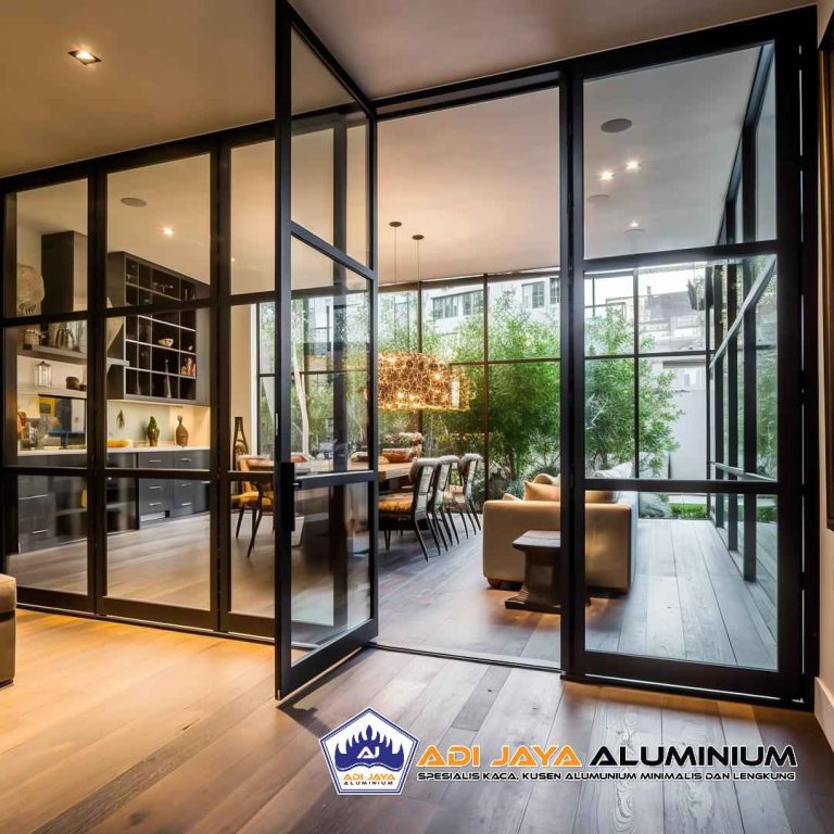 Harga Pintu Aluminium Alexindo Minimalis Terbaru 2025 - Adi Jaya Aluminium